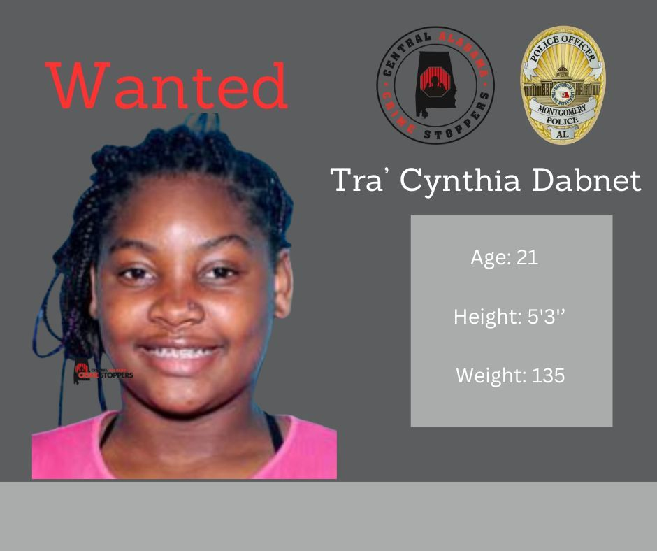 Wanted Suspect - Tra' Cynthia Dabnet - CrimeStoppers 215Stop